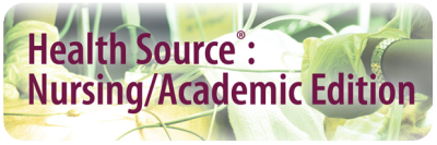 Health Source: Nursing/Academic Edition | Anderson County Library System